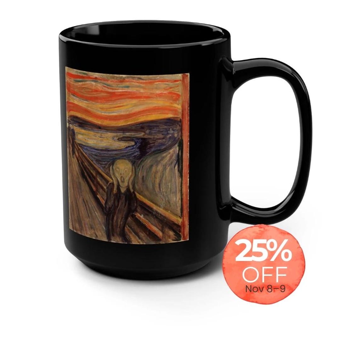 The Scream Mug, Edvard Munch, Art, Coffee Cup, Thanksgiving - Etsy