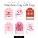 Valentines Day Gift Tags Kids, Valentine Gift Label, Kids School ...
