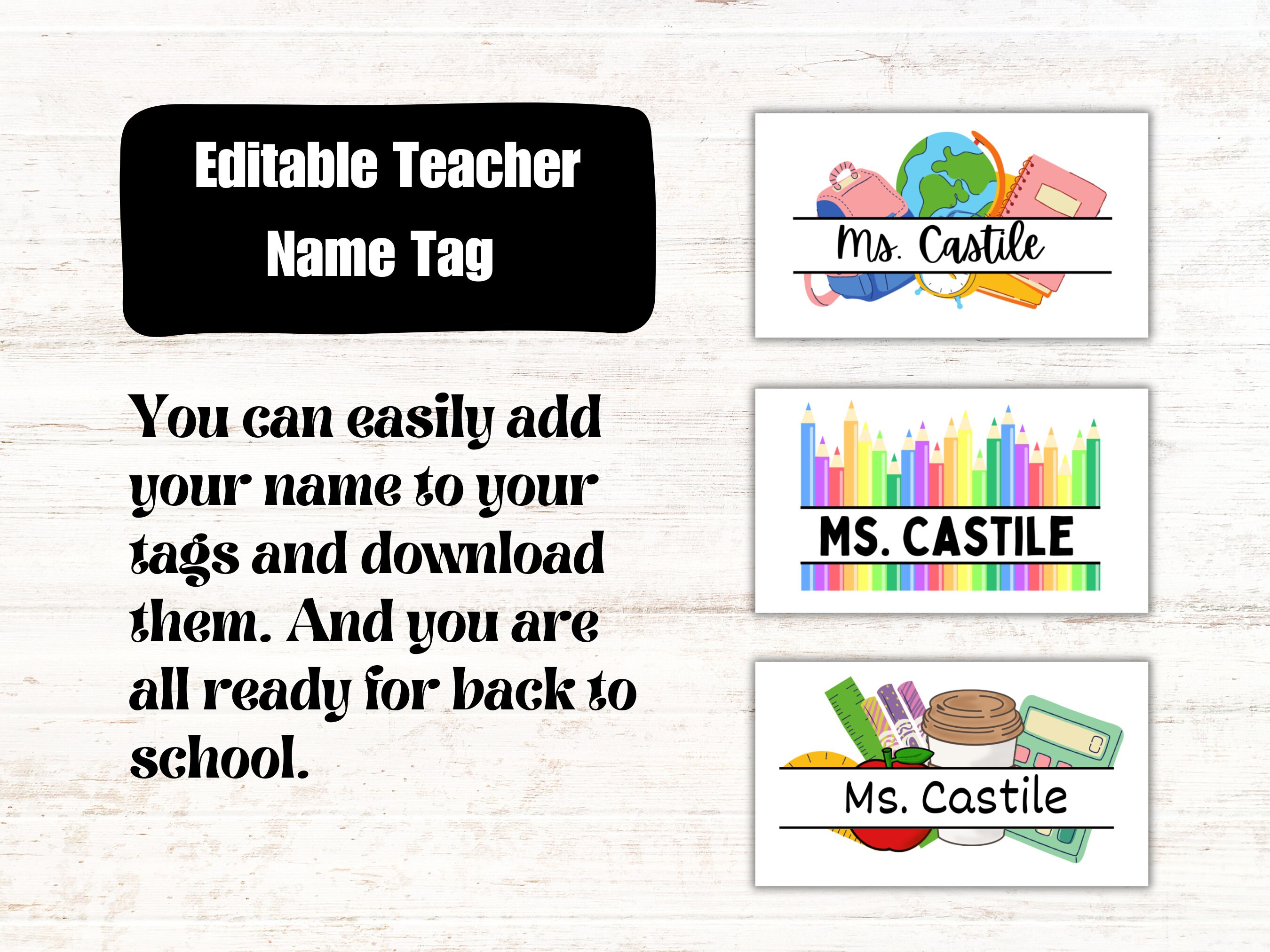 Teacher/student Name, Monogram, Teacher, Teacher Name Frame, Silhouette ...