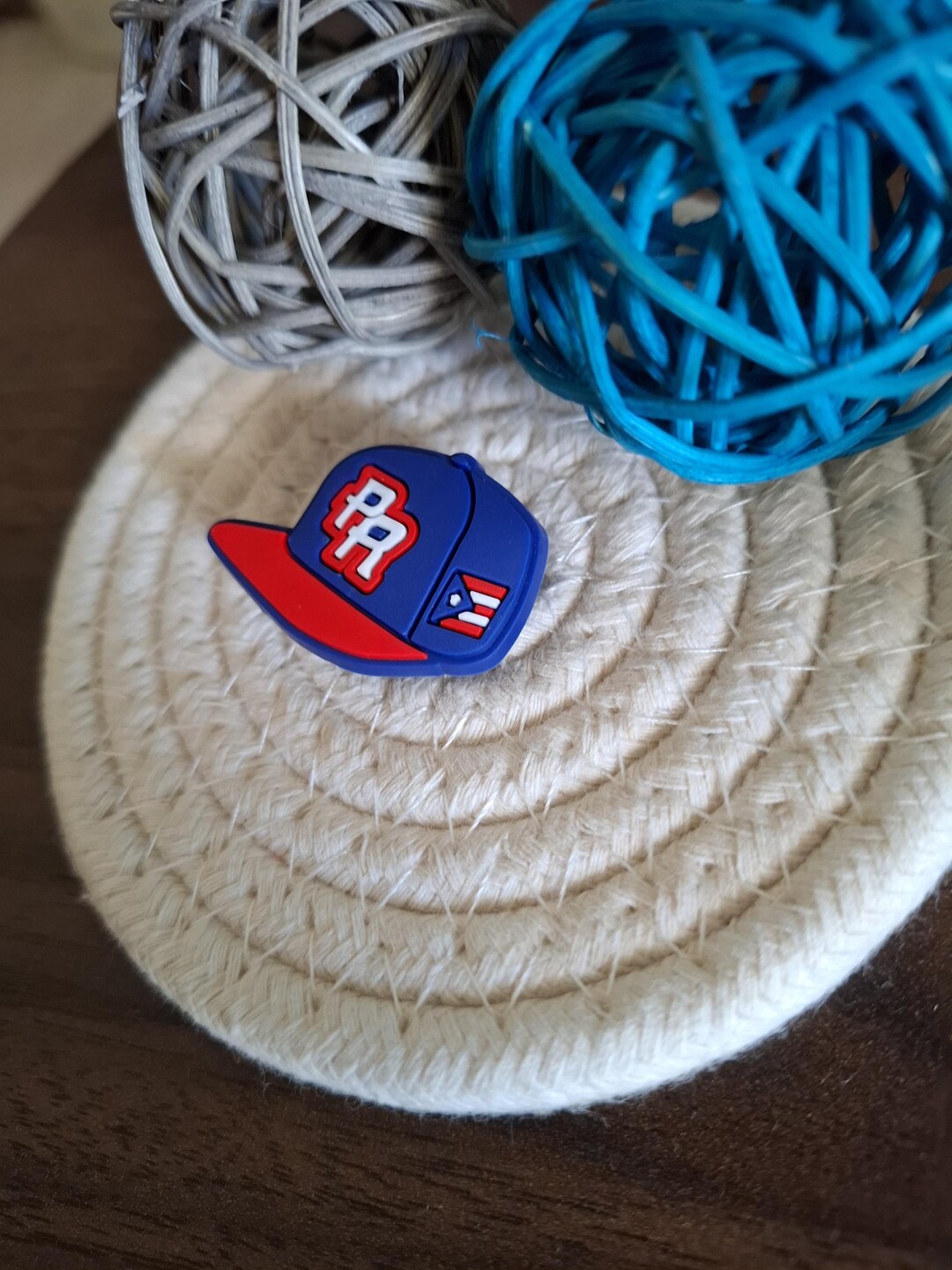 Puerto Rico Flag Cap Croc Charm - Etsy