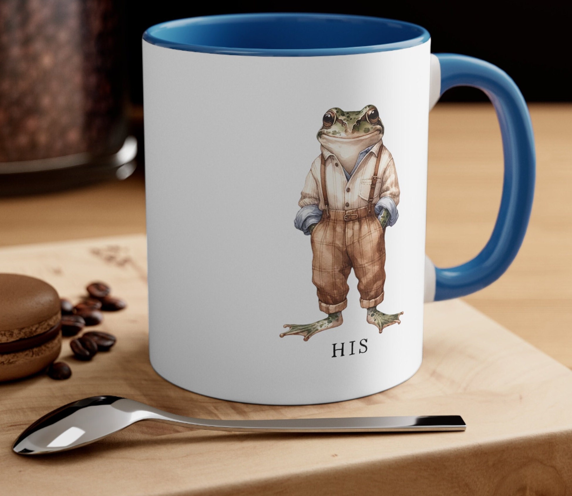 Matching His and Hers Cottage Core Frog Mugs, Check Out the Matching ...
