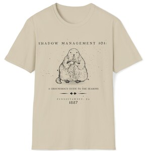 UNISEX Cute Meteorology Groundhog Day Crewneck Shirt - Order Larger for ...