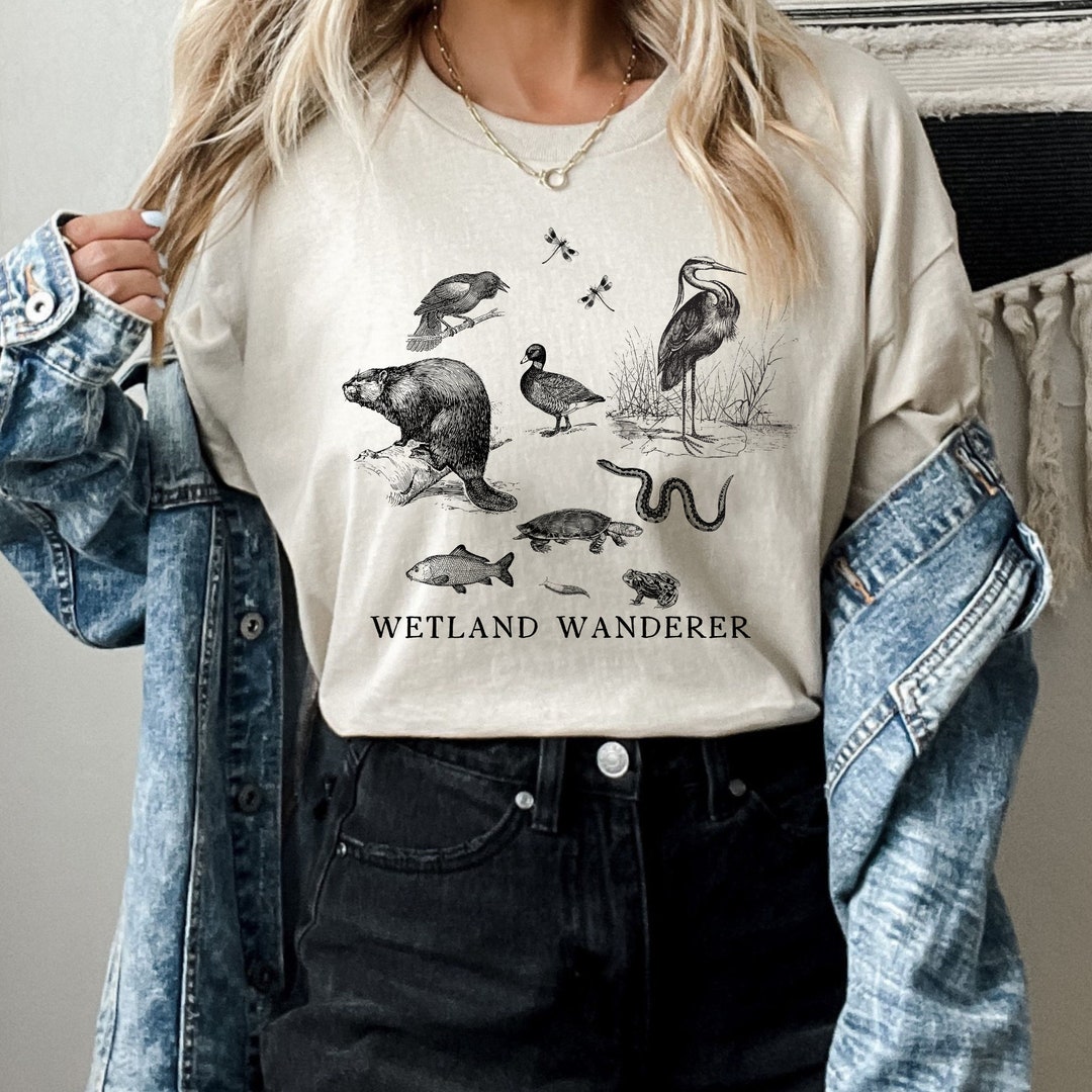 UNISEX Wetland Aquatic Ecology Tshirt, Great Gift for Limnology ...