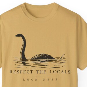 Vintage Loch Ness Monster Halloween T-shirt - Spooky 'respect the ...