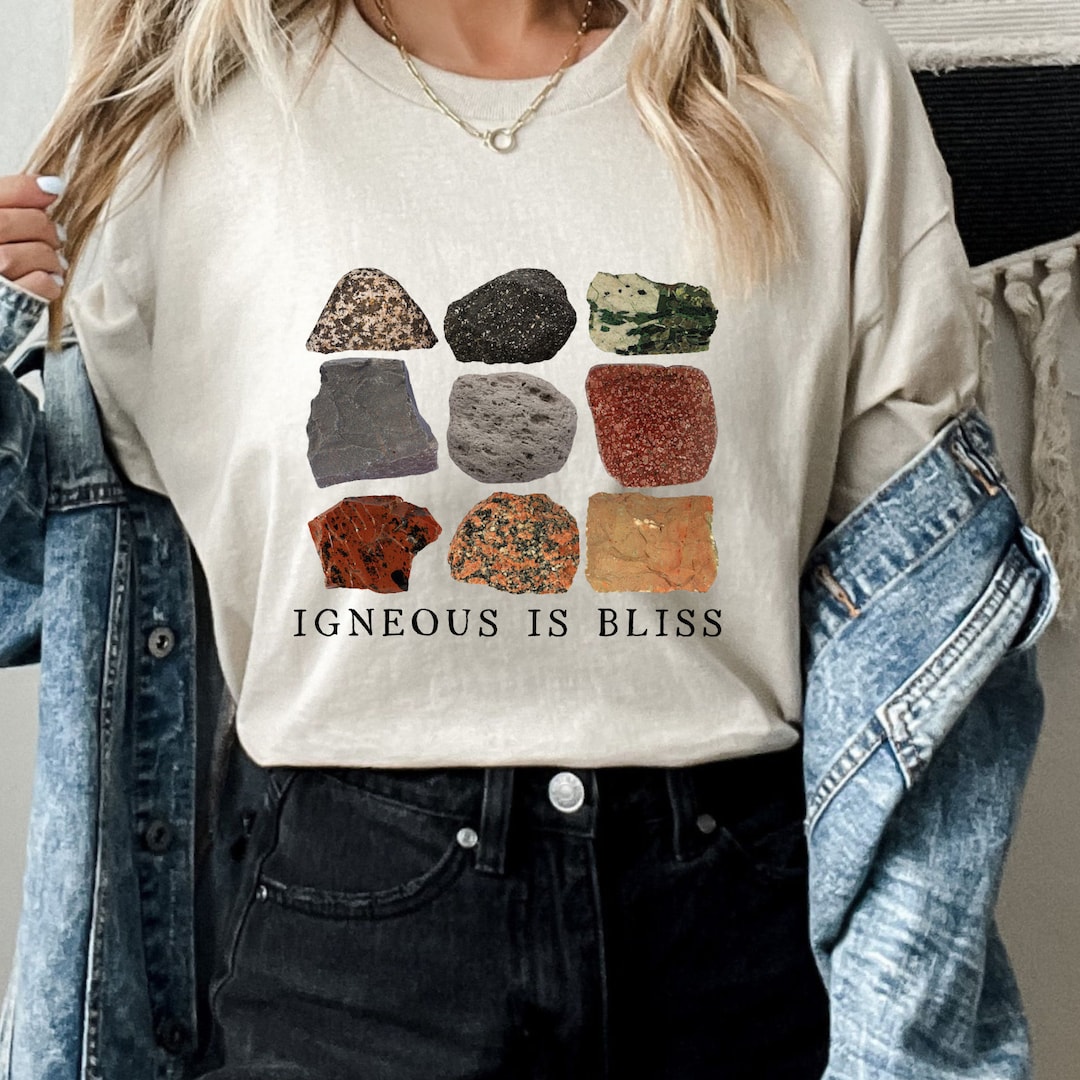 UNISEX Geology Earth Science Rock Tshirt Check Out Matching - Etsy
