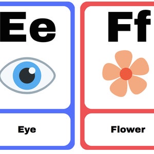 ABC Flashcards - Etsy