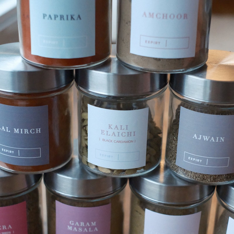 Spice Labels - Etsy