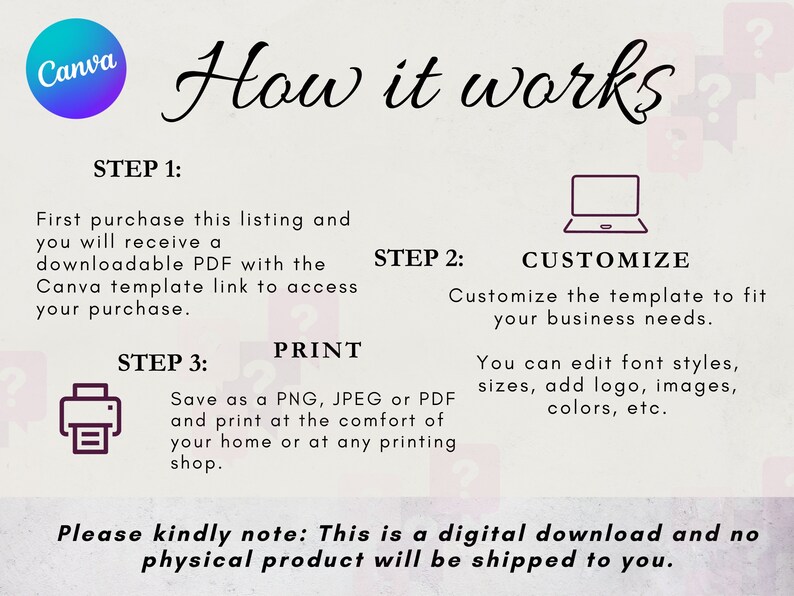 DIY Custom Label Template, Editable Product Label, Dropper Bottle Label ...