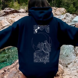 Princess Yue Hooded Sweatshirt Avatar the Last Airbender Water Tribe ...