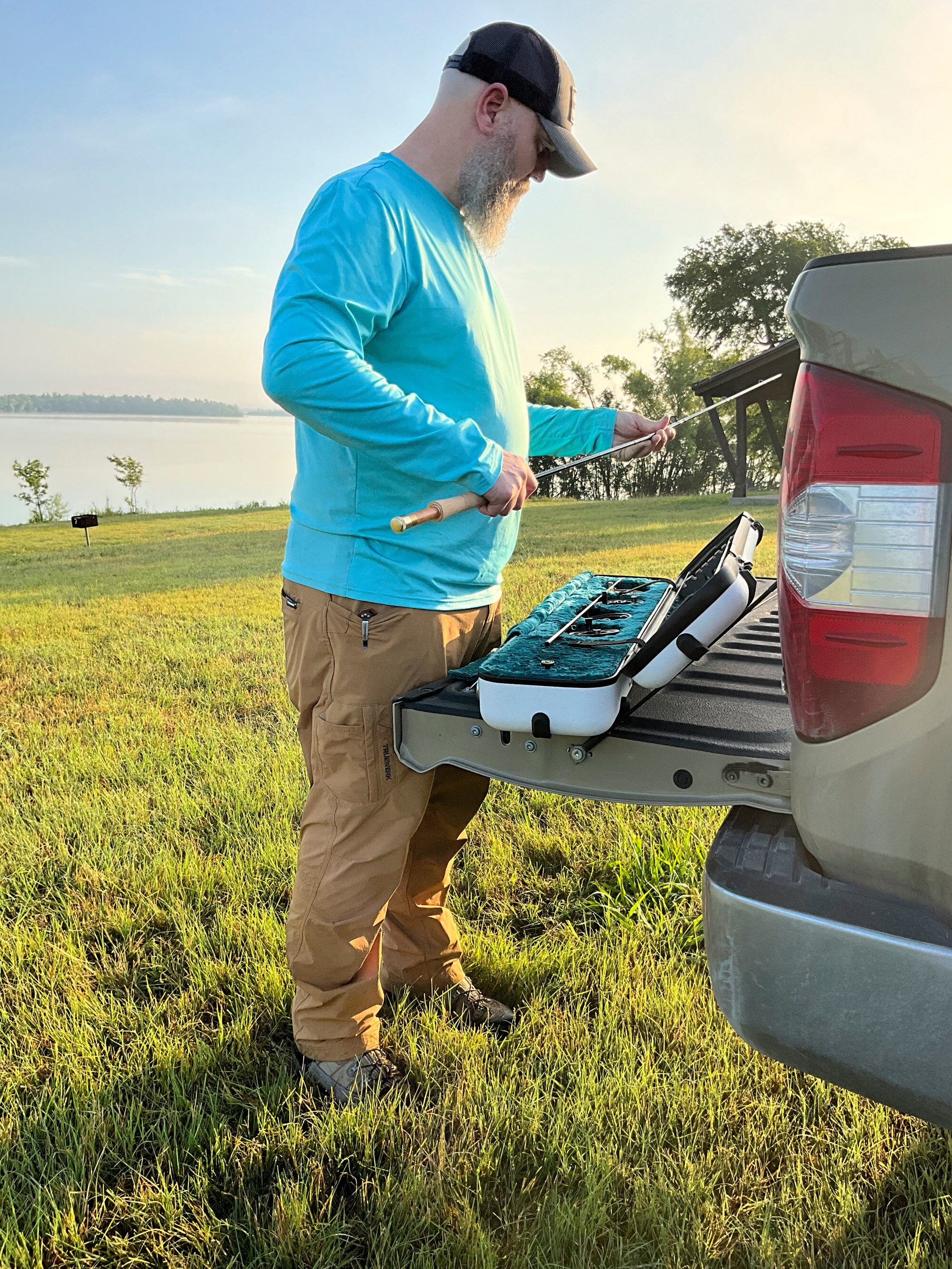 Fly Rod & Reel Case Durable Stylish Fishing Hard Case Calton Cases ...