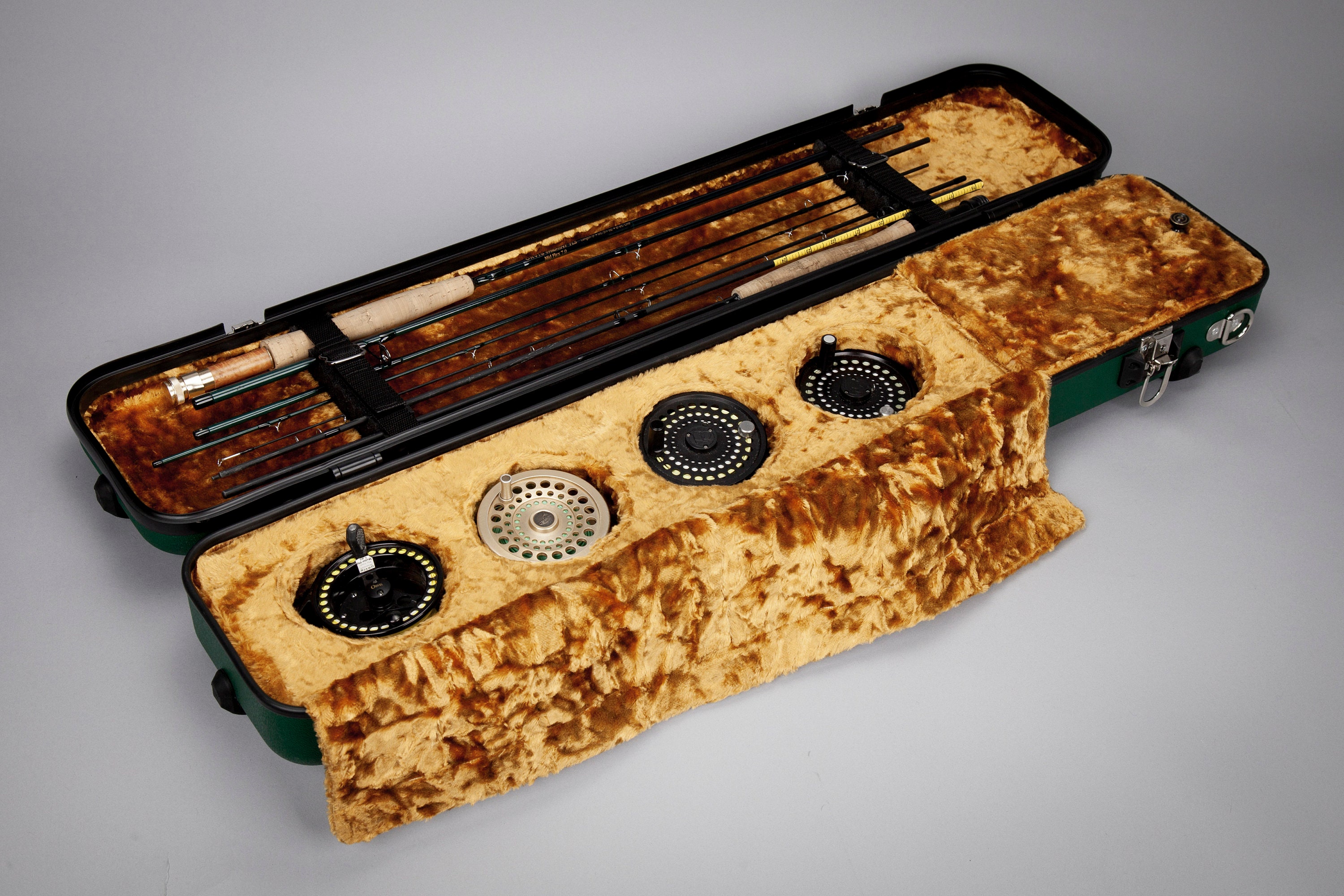 Fly Rod & Reel Case Durable Stylish Fishing Hard Case Calton Cases ...