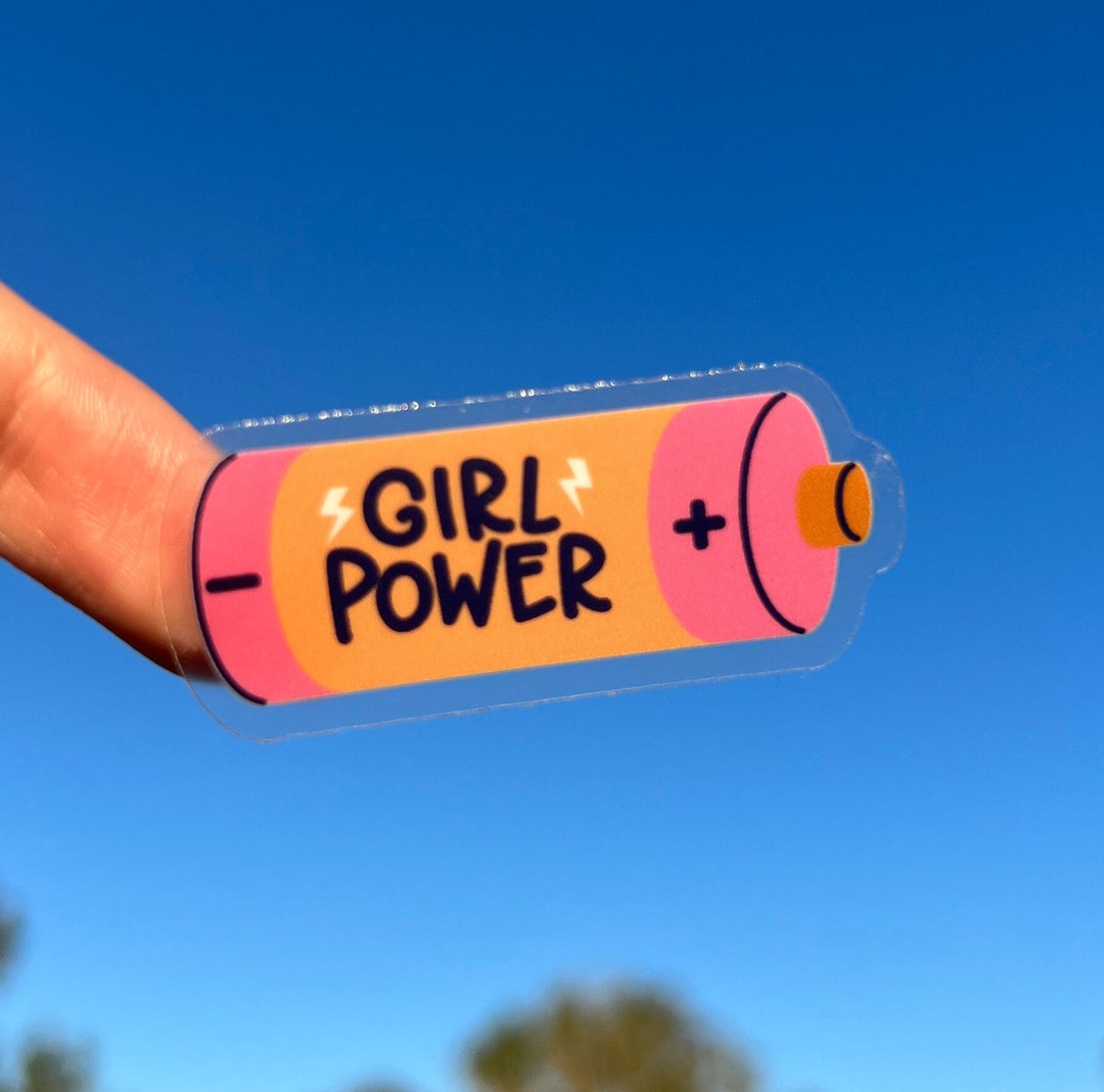 Girl Power Sticker Mental Health Stickers Water Bottle Waterproof ...