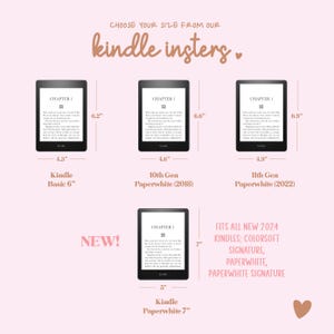 Wicked Bookshop Kindle Insert Laminated Cardstock for Kindle Case ...