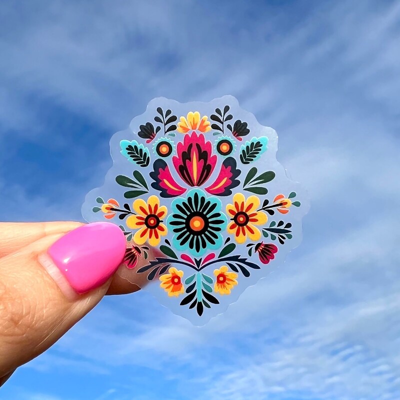 Rosemaling Sticker - Etsy