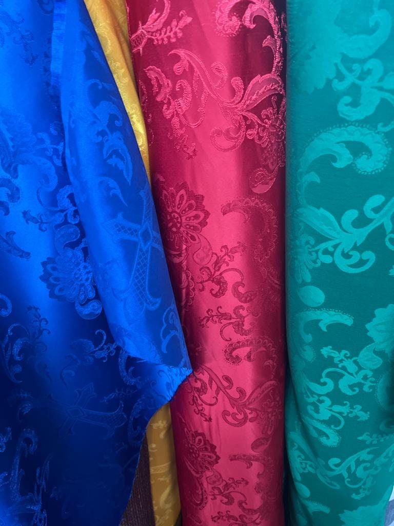 LITURGICAL BROCADE FABRIC - Etsy