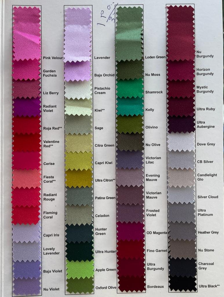 MATTE SATIN FABRIC - Etsy