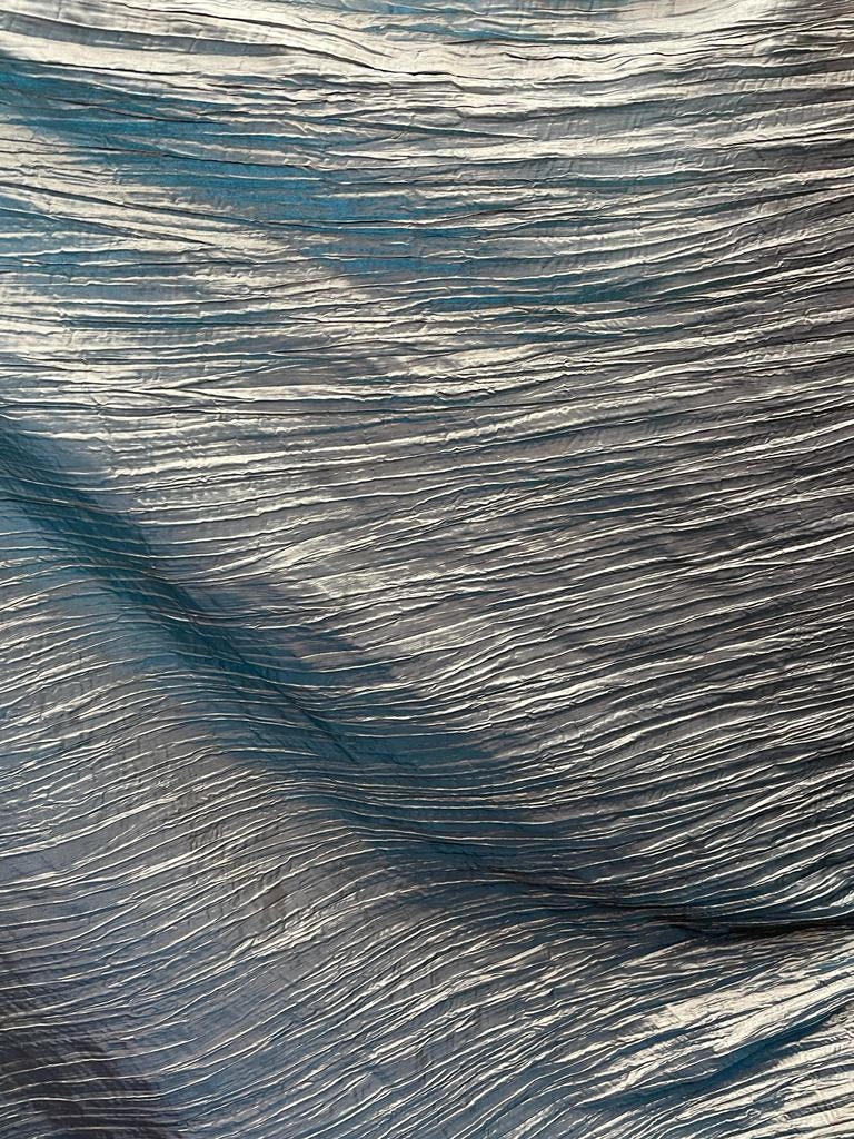PLEATED SILK FABRIC - Etsy