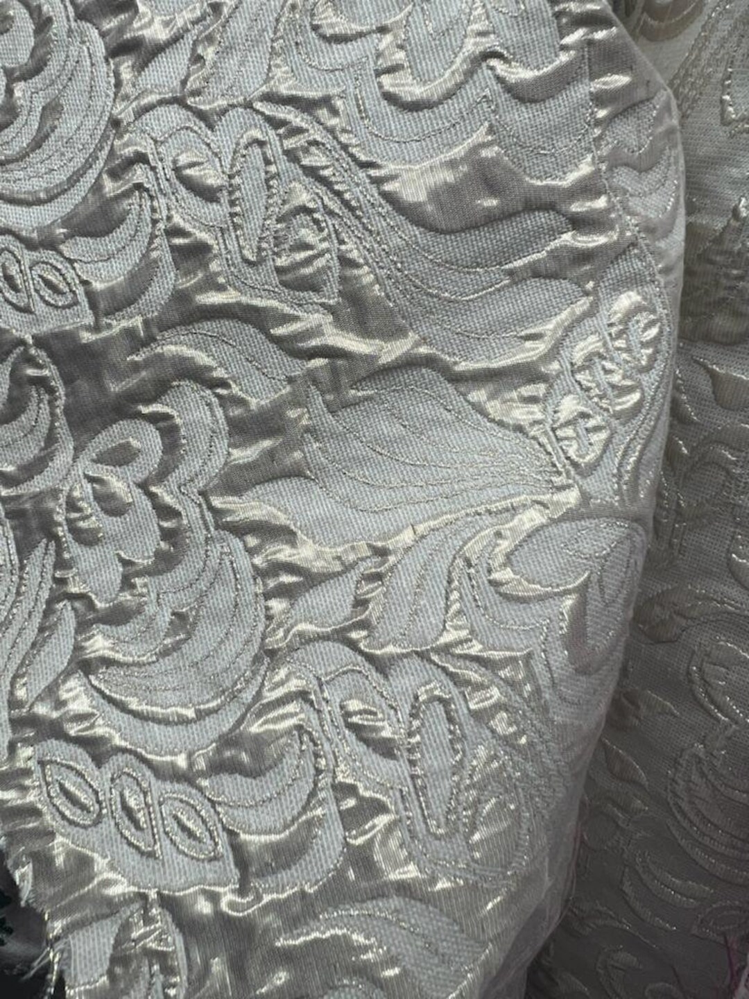 IRIDESCENT CHAMPAGNE BROCADE Fabric - Etsy