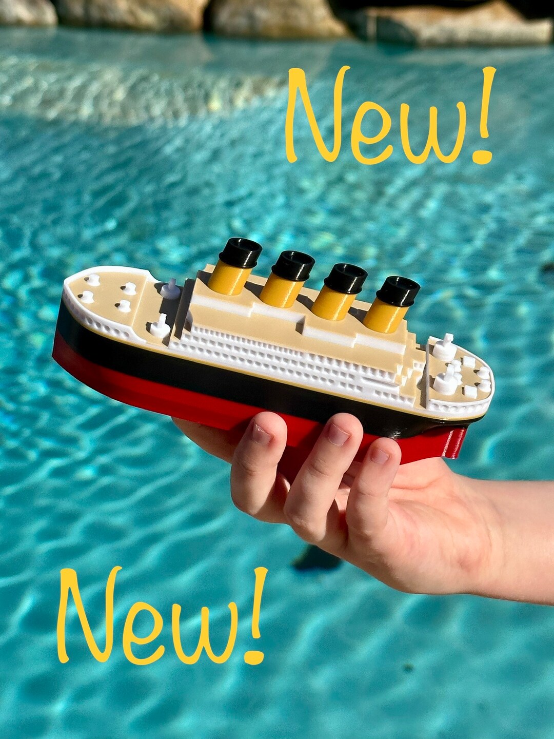 The Original Tubtastic TITANIC 6 Inch Floating Bath/pool Toy - Etsy