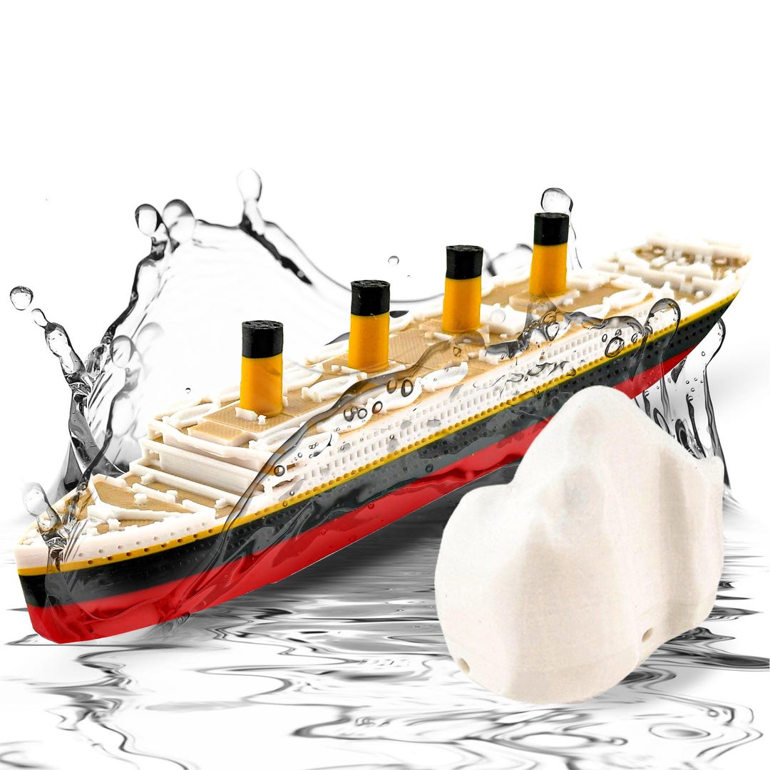 It Floats the Original Tubtastic TITANIC 8 Inch Detailed Floating Bath ...