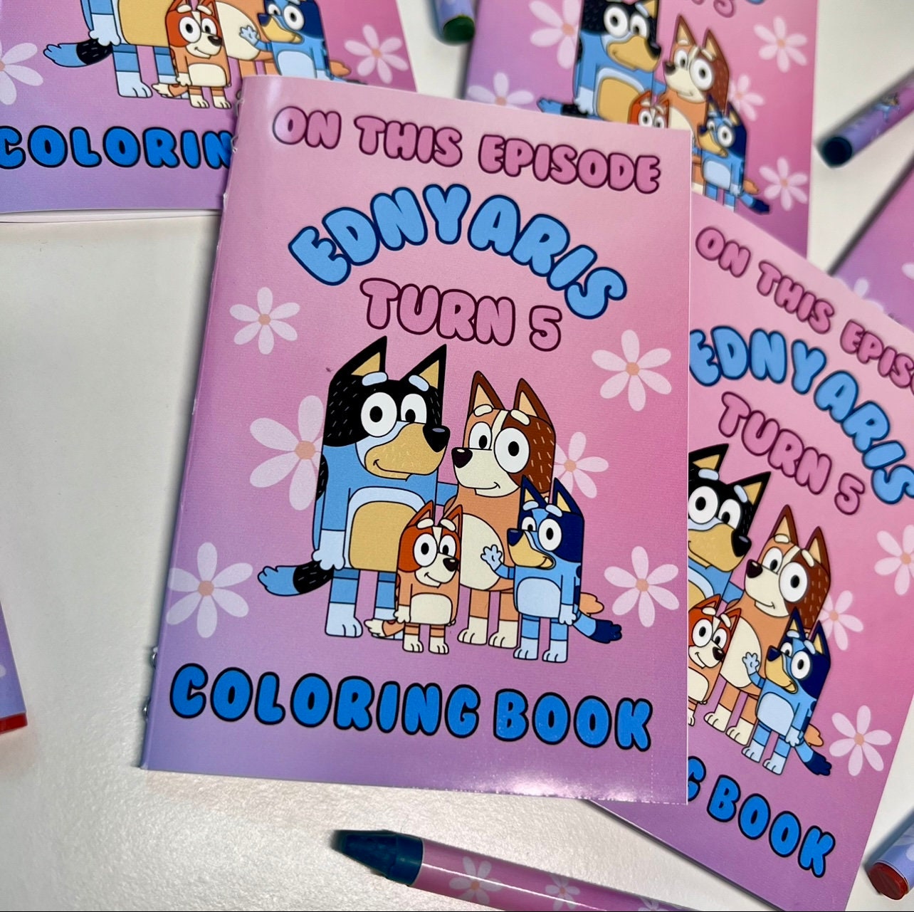 Party Favors Blue Dog Party, Bluey Goodies Birthday Party, PVC Bags ...
