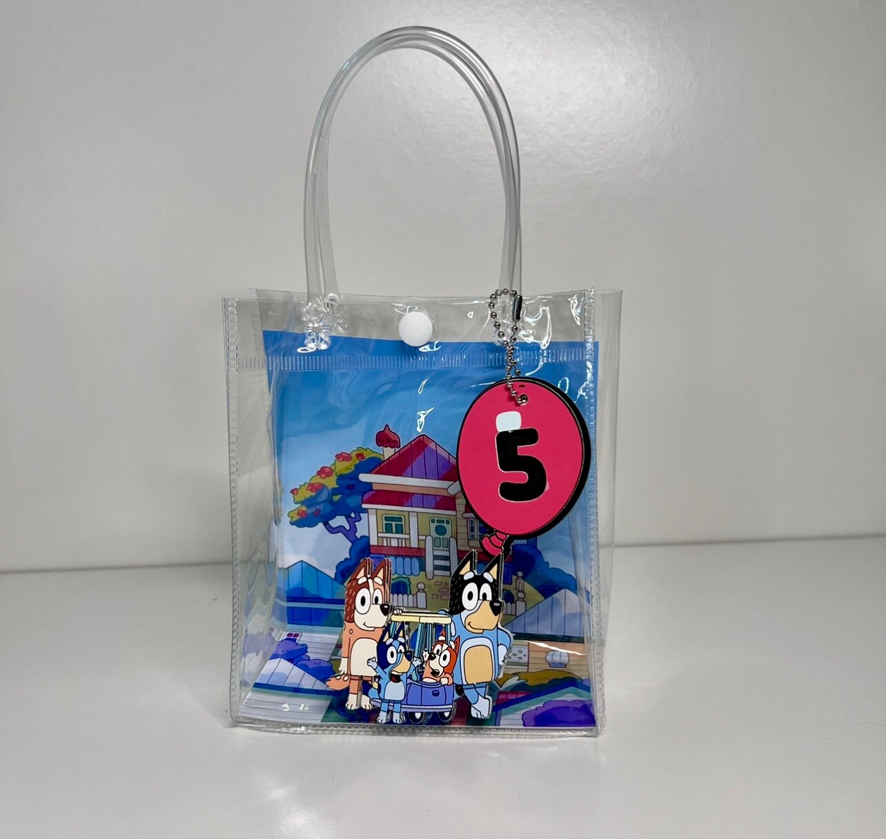 Party Favors Blue Dog Party, Bluey Goodies Birthday Party, PVC Bags ...