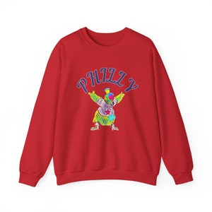 Philadelphia Phillies Phanatic Philly Baseball Adult Unisex Crewneck ...