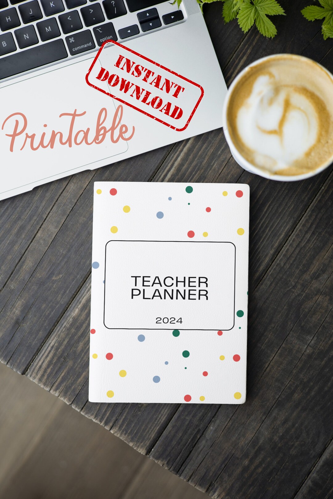 Printable Instant Download Teacher Year Planner for Teachers Teacher ...