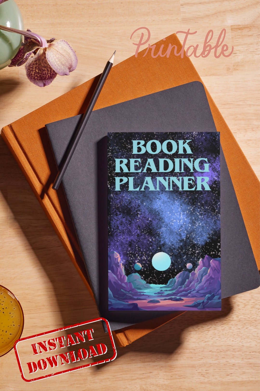 Book Reading Planner Printable Book Reading Planner Book Reading ...