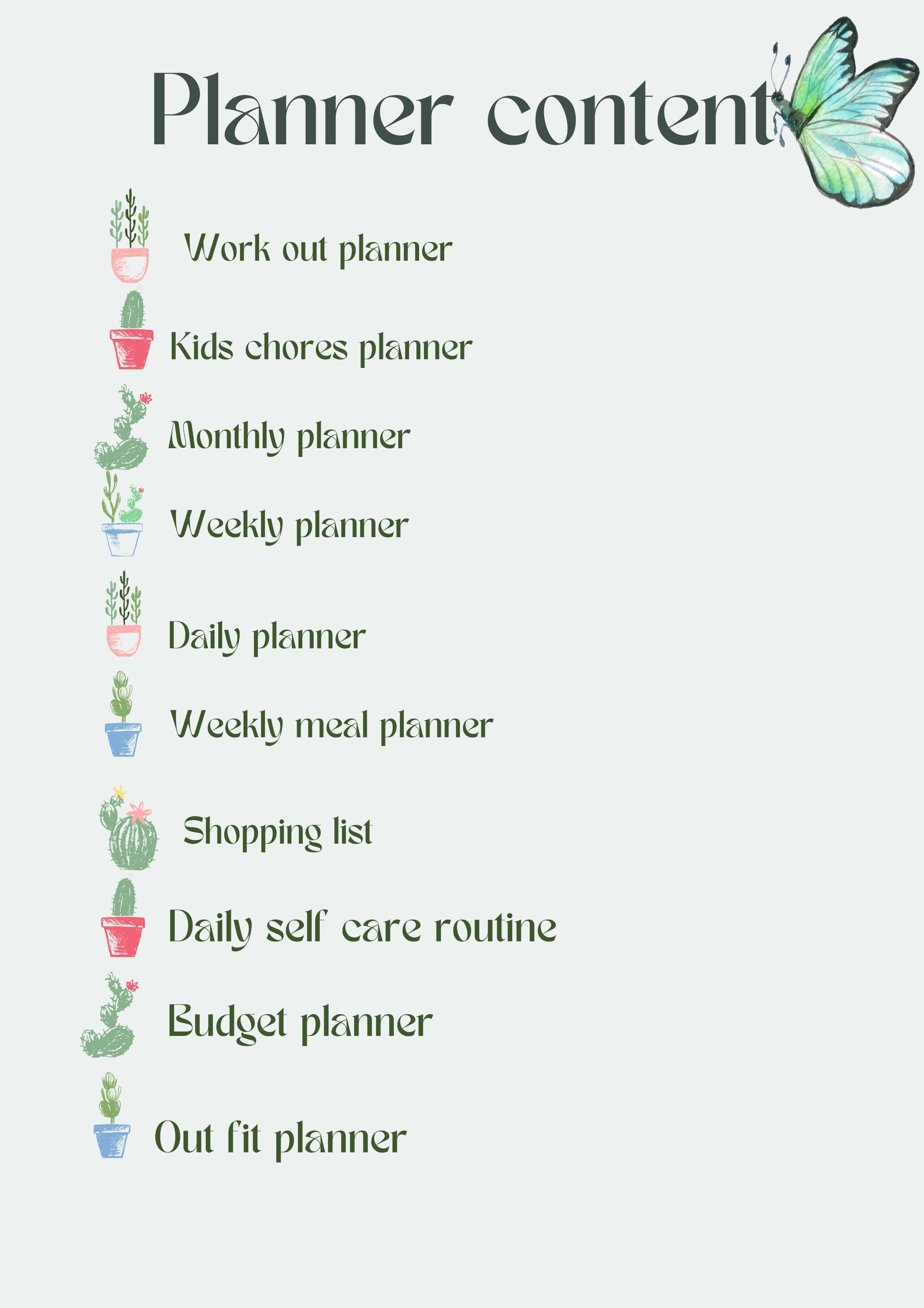 Busy Mam Life Planner Printable Mam Life Planner Mothers Printable ...