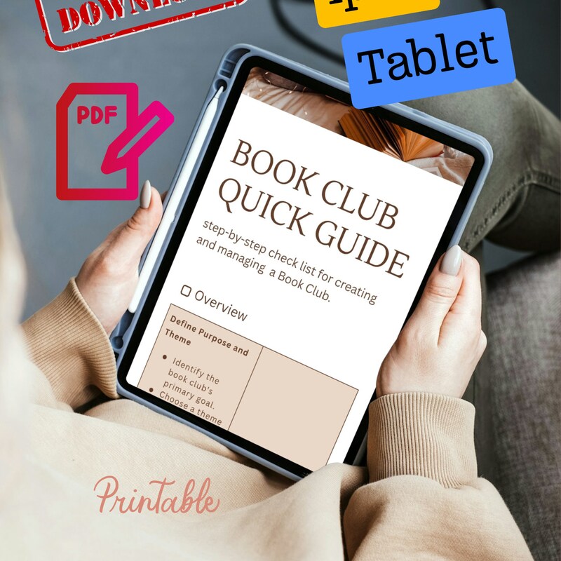 Book Club Games - Etsy