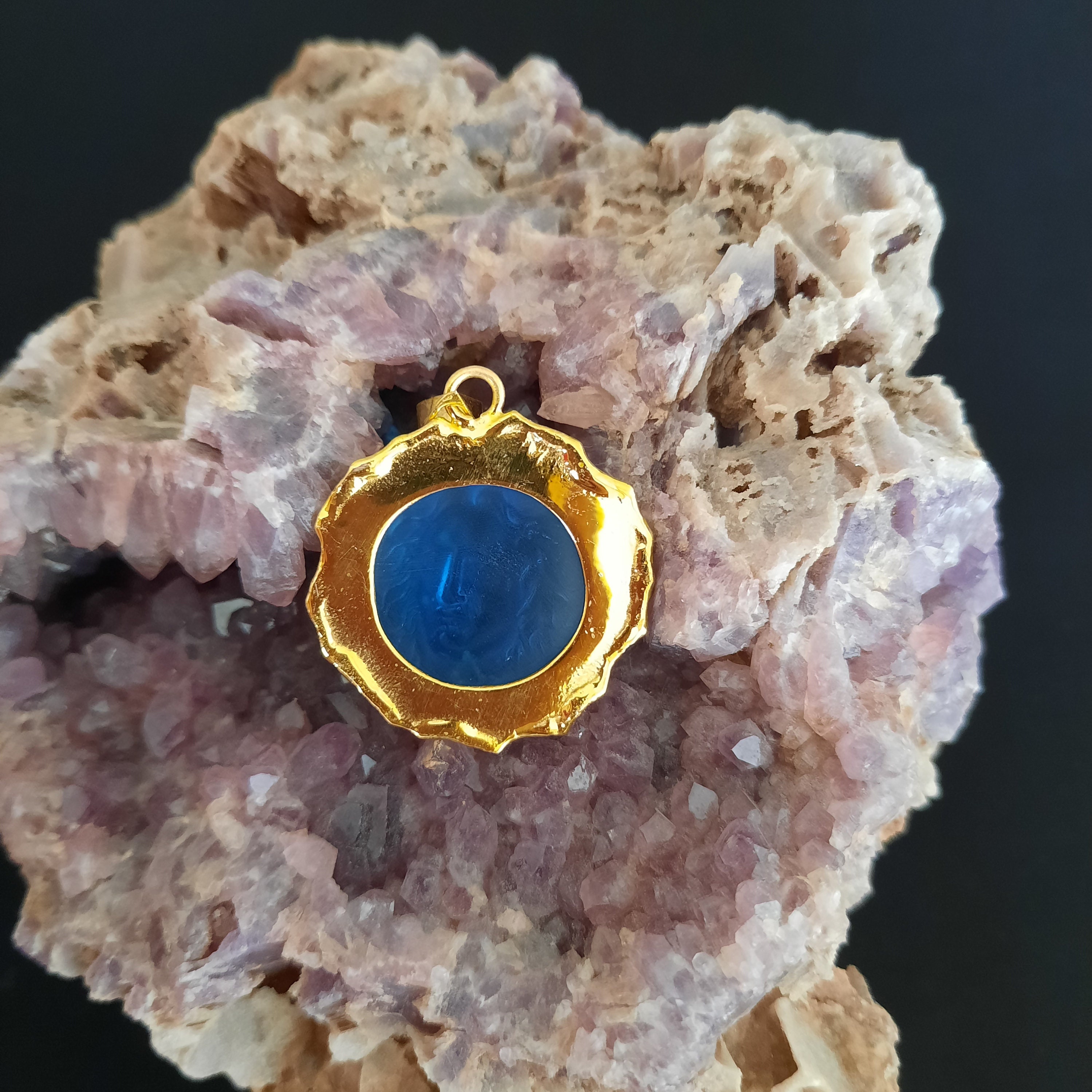Intaglio Glass Apollo Pendant Glass Art Intaglio Silver Pendant Ancient ...