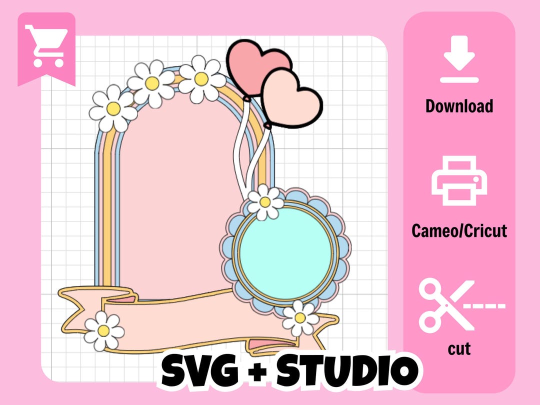 Cake Topper - Svg/studio File - Cricut/cameo - Etsy