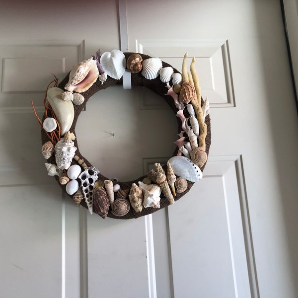 Seashell Wreath - Etsy