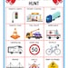 Car Scavenger Hunt - Travelling Game - Etsy