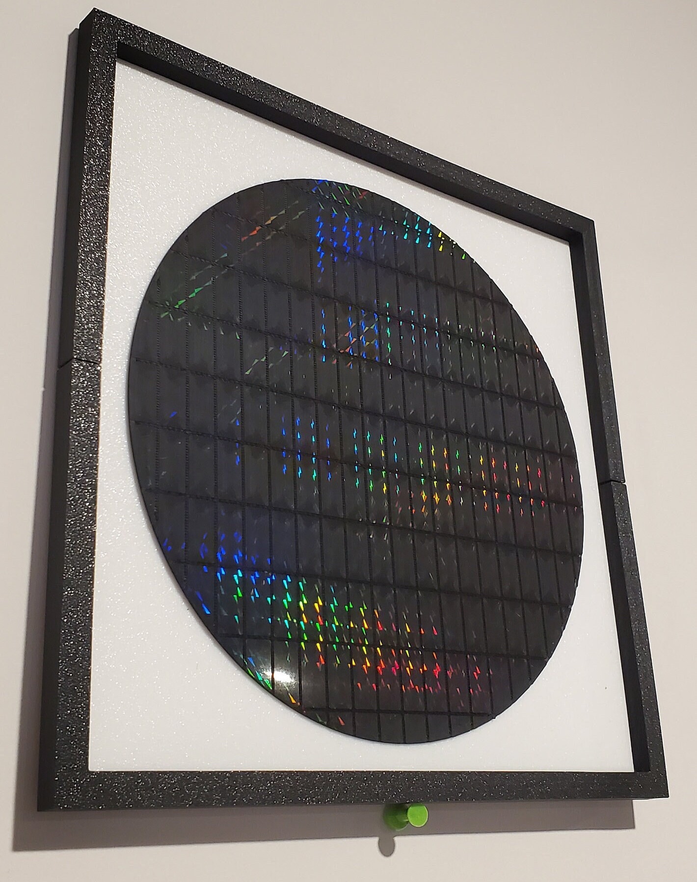 Holographic Replica Silicon Wafer With Display - Etsy