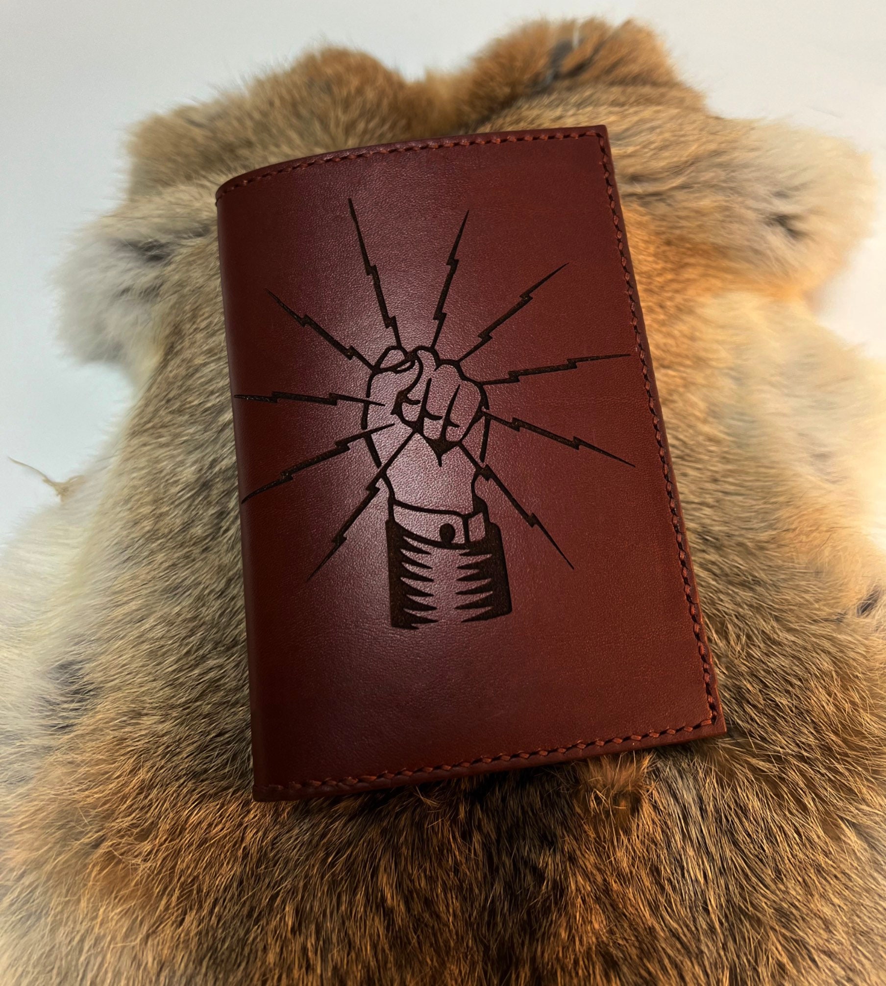 Bespoke Leather Credential Holder - Etsy