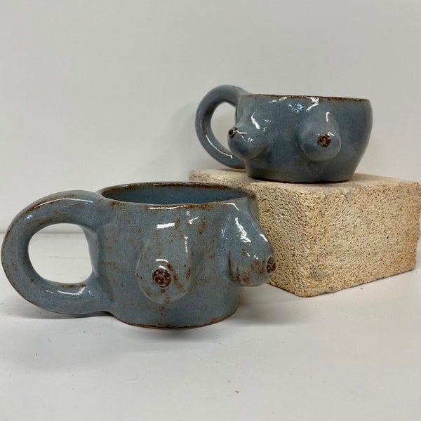 Ceramic Boob Mug - Etsy