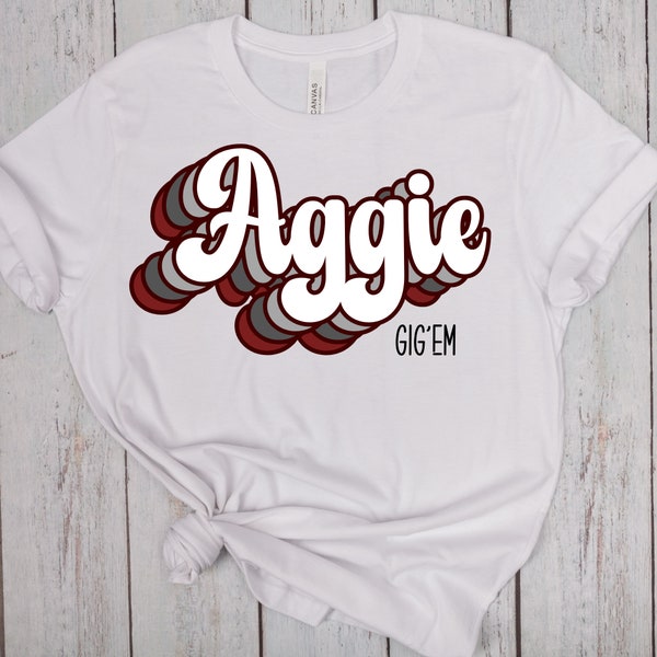 Aggie Shirt - Etsy