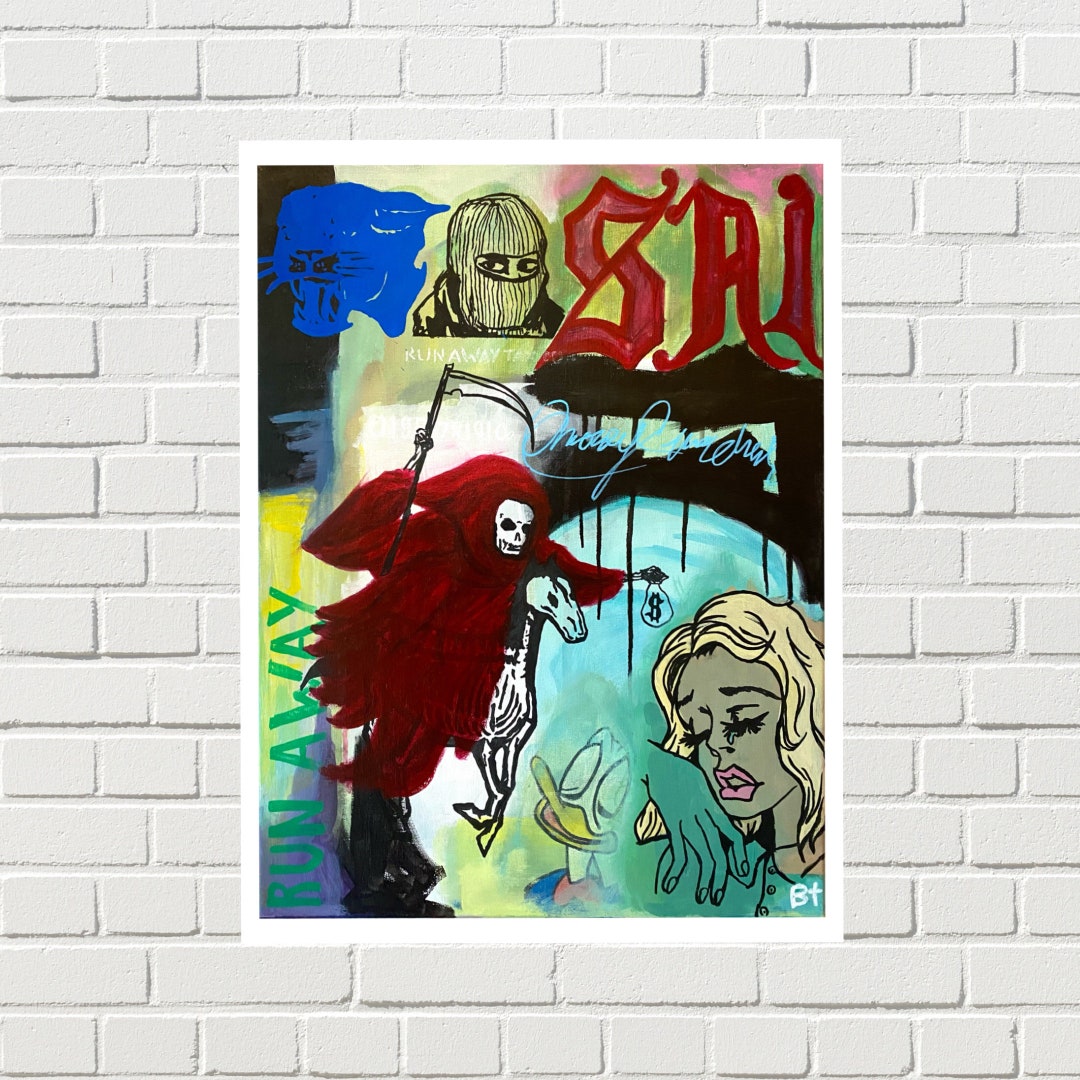 Runaway Print - Etsy