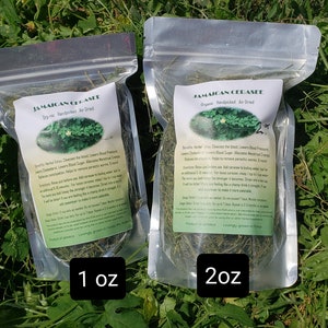 Jamaican Cerasee Leaves and Stem Dried, Organic Jamaican Wild-crafted ...