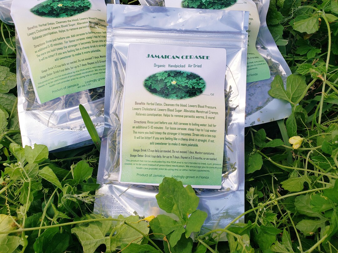 Jamaican Cerasee Leaves and Stem Dried Organic Jamaican - Etsy