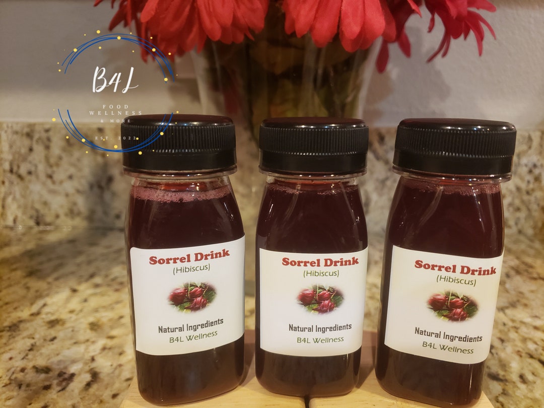 Jamaican Sorrel CONCENTRATE L Hibiscus Punch Sorrel Drink Caribbean Hibiscus Drink Zobo Drink - Etsy