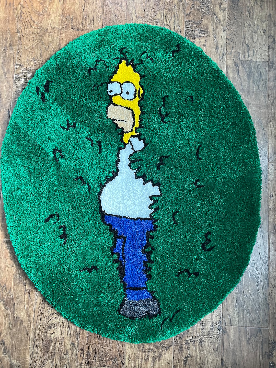 Homer Simpson Custom Meme Rug - Etsy