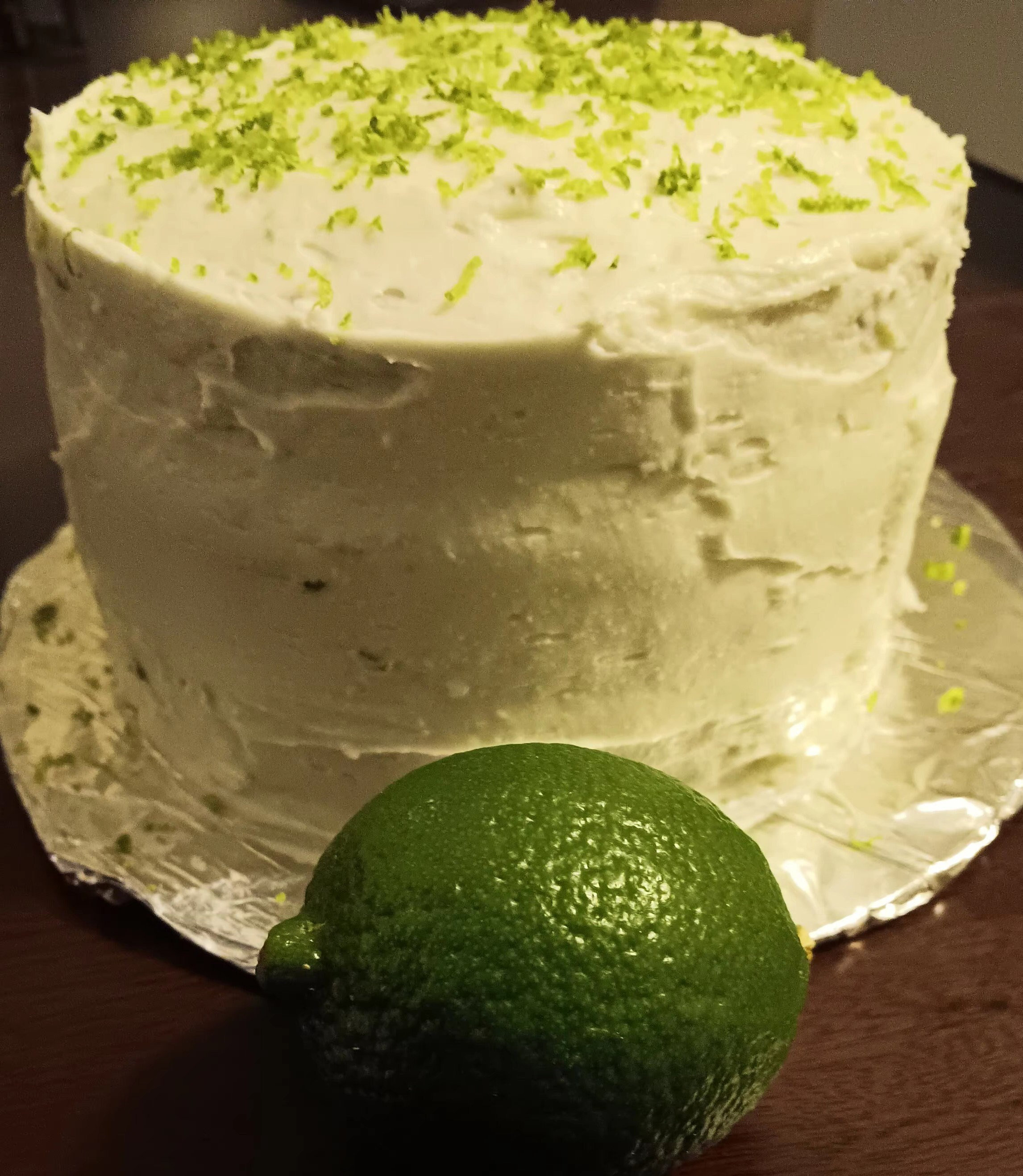 Homemade Key Lime Mini Cake, Key Lime Cake, Party Cake, Birthday Cake ...