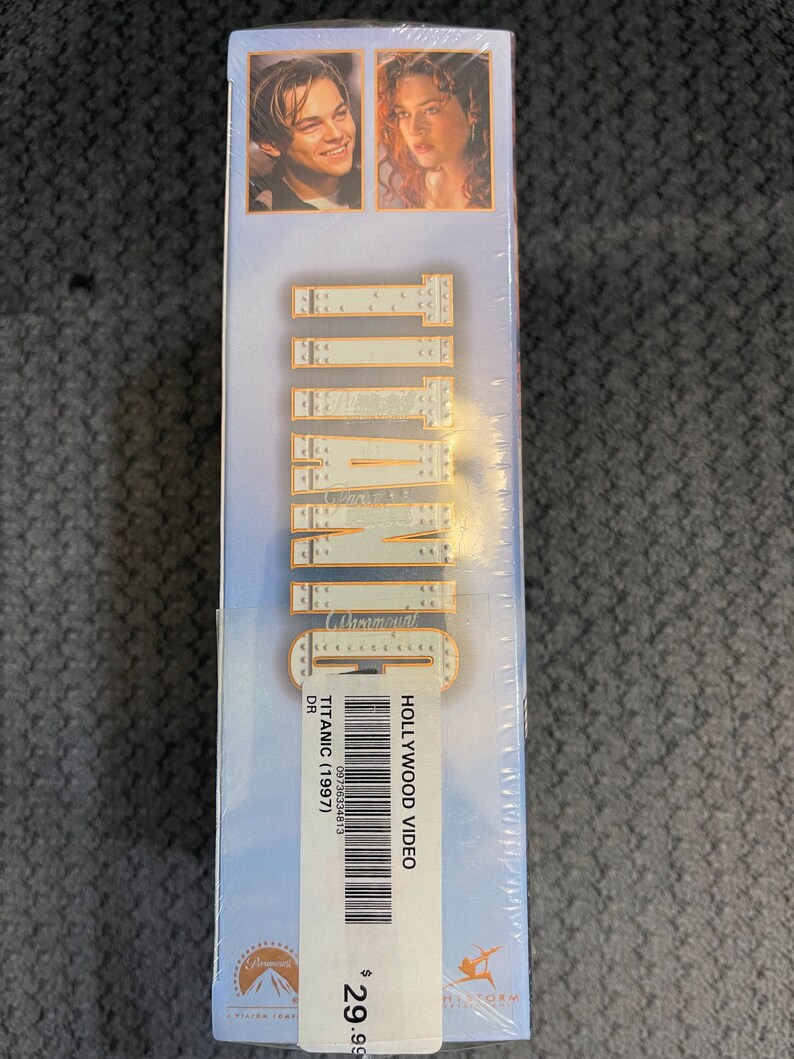 TITANIC VHS SEALED Never Opened - Etsy