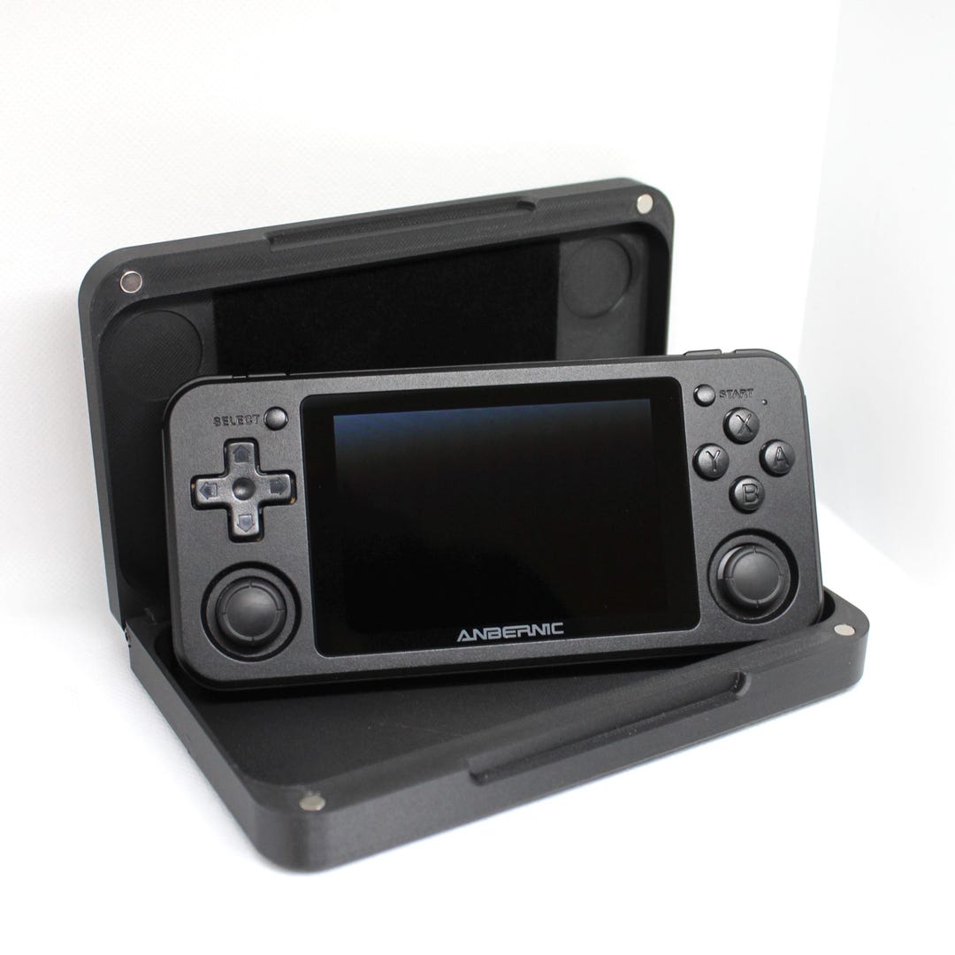 Anbernic RG351P Hardshell Magnetic Case With Felt for Screen Protection ...