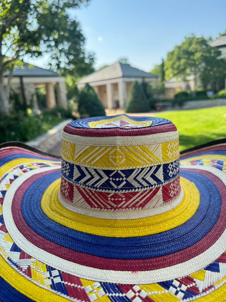 Sombrero Vueltiao Colombian Design, Colombian Hat, Sinuano Hat, - Etsy