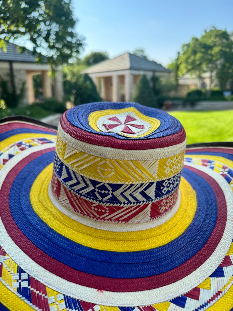 Sombrero Vueltiao Colombian Design, Colombian Hat, Sinuano Hat, - Etsy