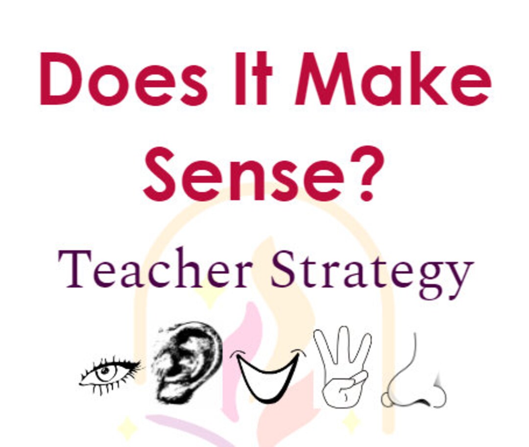 Does It Make Sense Teacher Strategy Cards - Etsy